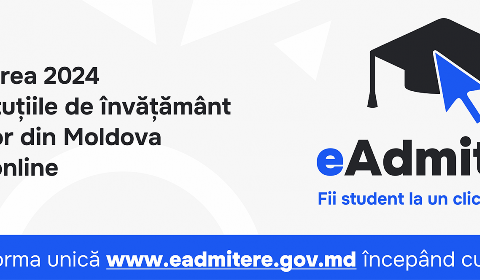 Ministerul Educației și Cercetării a lansat eadmitere.gov.md - o platformă pentru admiterea ...